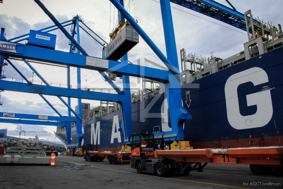 Operations on yard | Adriatic Gate Container Terminal