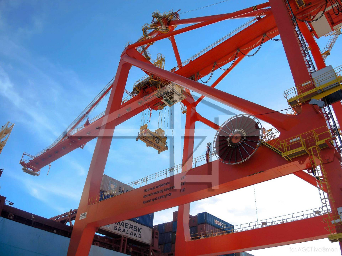 Operations on yard | Adriatic Gate Container Terminal