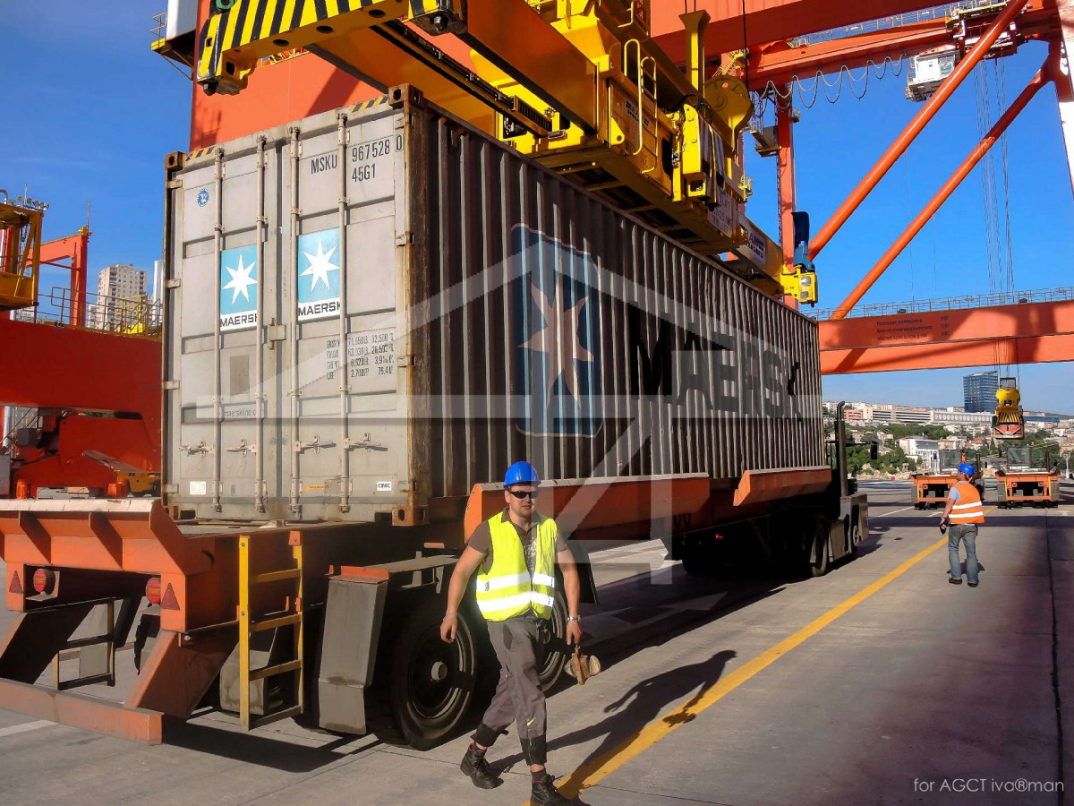 Operations on yard | Adriatic Gate Container Terminal